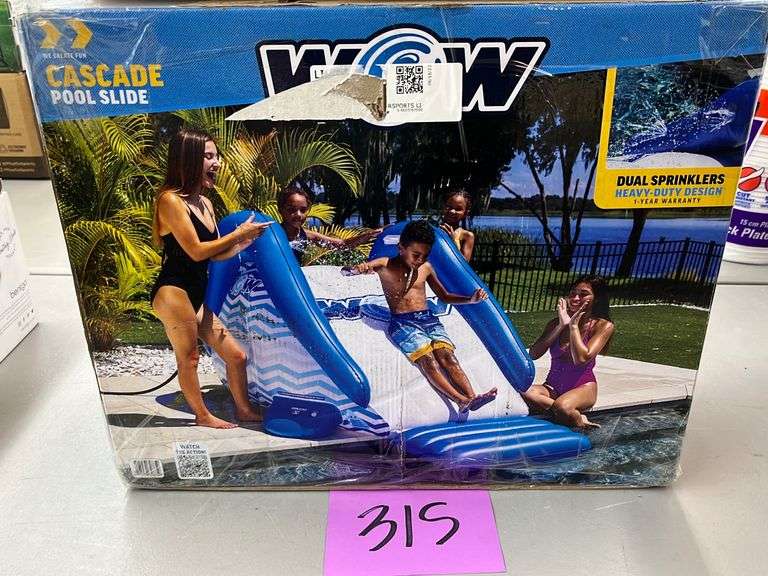 WOW POOL SLIDE IN BOX - Earl's Auction Company