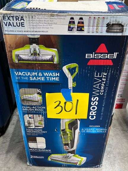 BISSELL CROSSWAVE IN BOX - Earl's Auction Company
