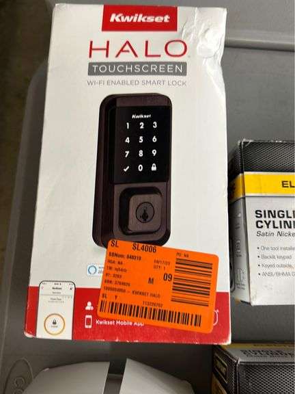 (4) ASSORTED ELECTRONIC DOOR LOCKS IN BOXES - Earl's Auction Company