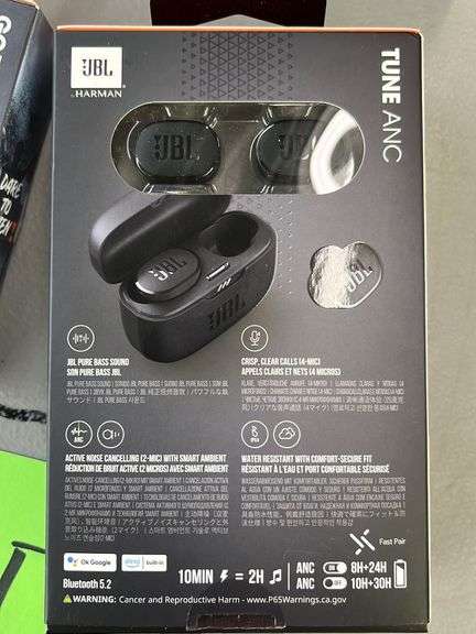 JBL BLUETOOTH HEADPHONES & SPEAKER SET IN BOXES - Earl's Auction Company