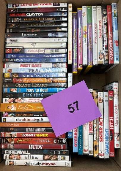APPROX 50 ASSORTED DVDS - Earl's Auction Company