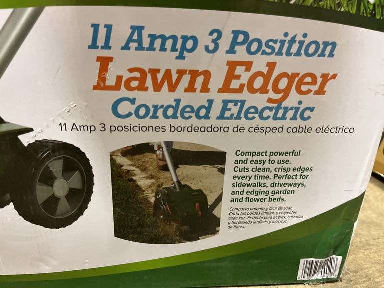 SCOTTS II AMP 3 POSITION CORDED ELECTRIC LAWN EDGER IN BOX - Earl's ...
