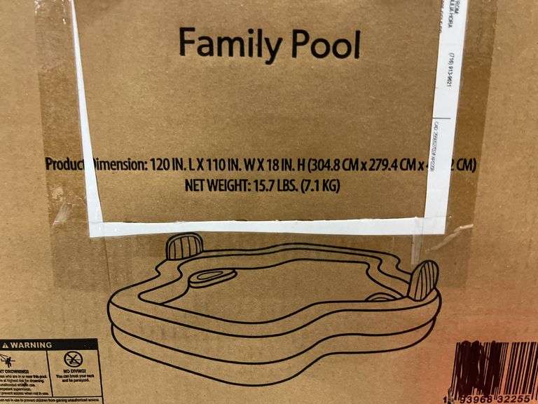 (2) FAMILY POOLS IN BOXES - Earl's Auction Company