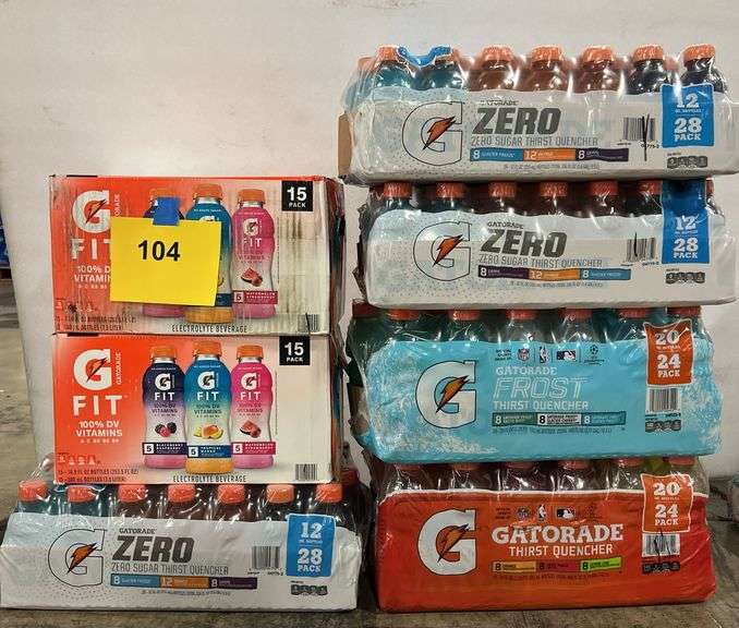 (7) PACKS OF GATORADE - Earl's Auction Company