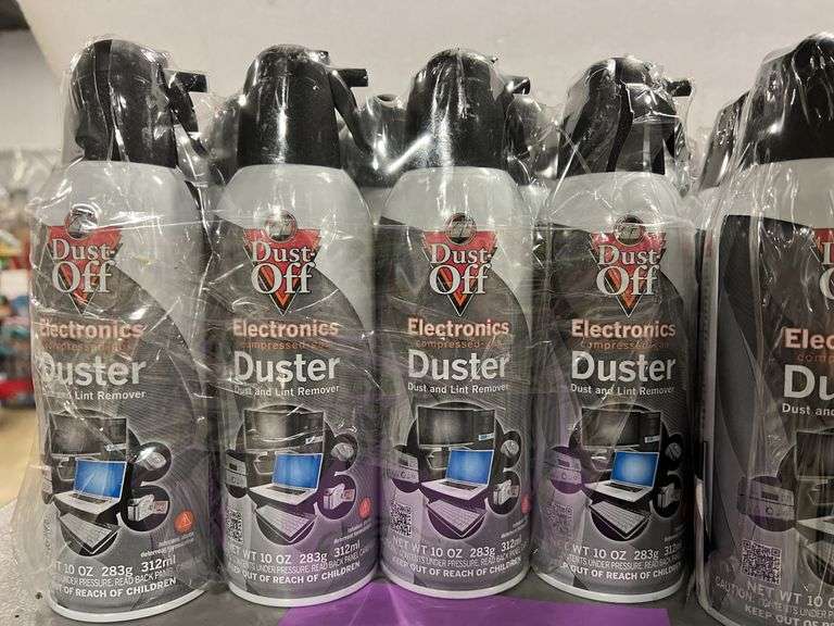 (59) CANS OF DUST OFF ELECTRONICS DUSTER - Earl's Auction Company