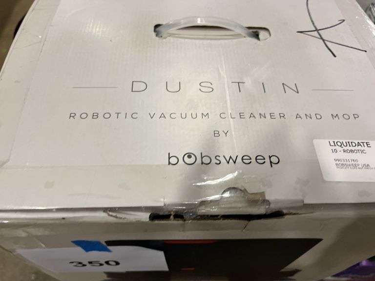 AS IS - (4) BOBSWEEP DUSTIN ROBOT VACUUMS IN BOXES - Earl's Auction Company