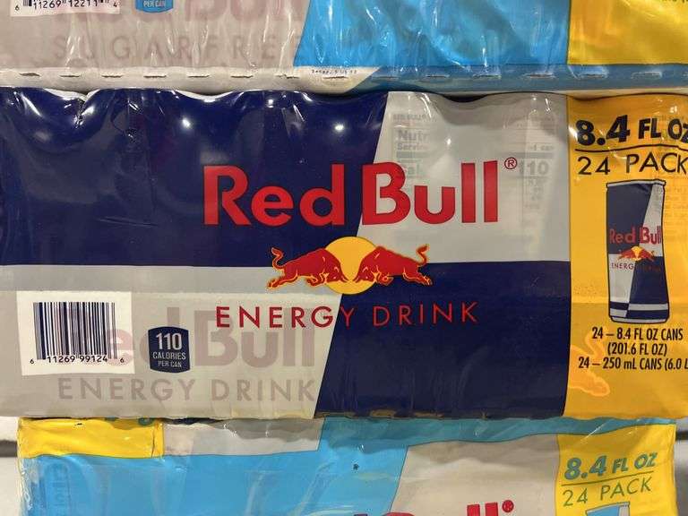 (3) PACKS OF RED BULL - Earl's Auction Company