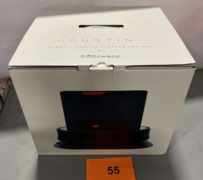 BOBSWEEP DUSTIN ROBOT VACUUM IN BOX - NIGHT - Earl's Auction Company