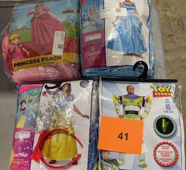 (4) ADULT COSTUMES- ASSORTED SIZES - Earl's Auction Company