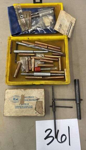 MISC GM QUADRAJET CARBURETOR TOOLS - Earl's Auction Company