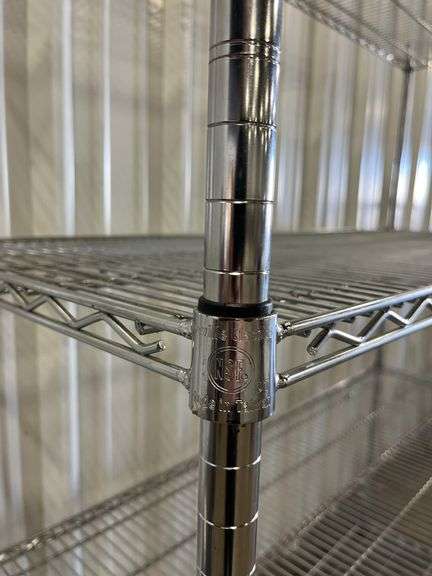 SEVILLE CLASSICS 4 TIER SHELVING RACK - Earl's Auction Company