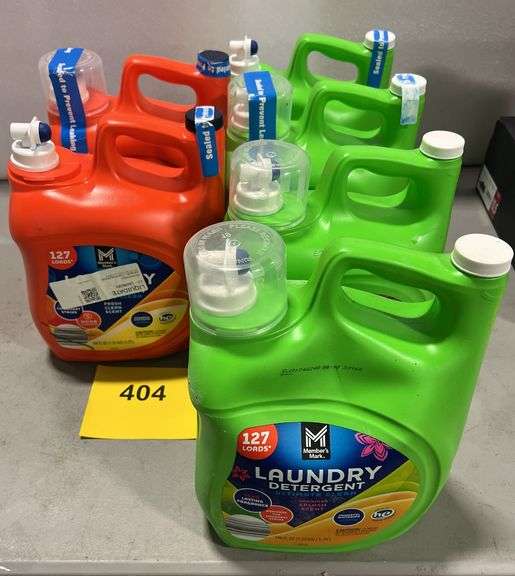 (6) JUGS OF LAUNDRY DETERGENT - Earl's Auction Company
