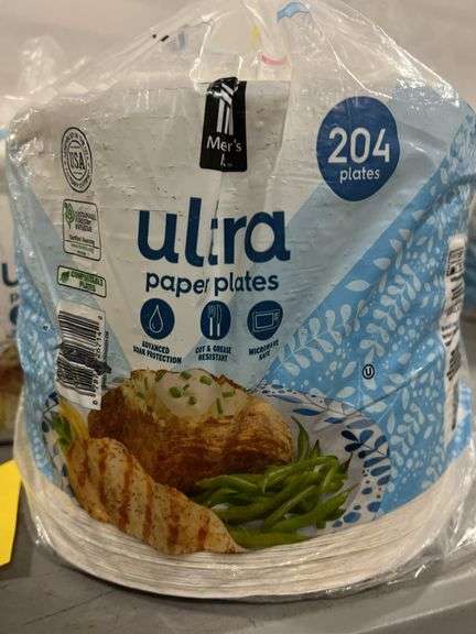 (5) PACKS OF PAPER PLATES - Earl's Auction Company