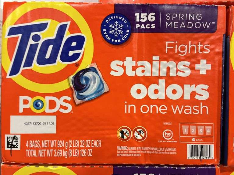 (5) BOXES OF TIDE PODS - Earl's Auction Company