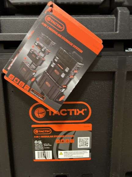 TACTIX 4 IN 1 MODULAR STORAGE SYSTEM - Earl's Auction Company