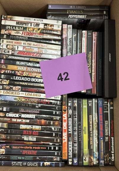APPROX 50 ASSORTED DVDS - Earl's Auction Company