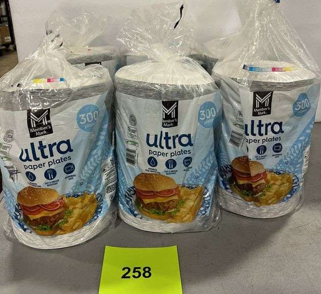 (6) PACKS OF PAPER PLATES - Earl's Auction Company
