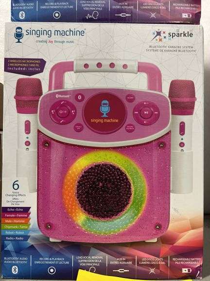 (2) KIDS SINGING MACHINES IN BOXES - Earl's Auction Company