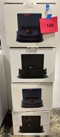 AS IS - (4) DUSTIN ROBOT VACUUMS IN BOXES - Earl's Auction Company