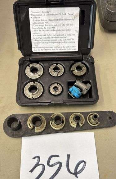FUEL LINE & TRANSMISSION LINE QUICK CONNECT TOOLS - Earl's Auction Company
