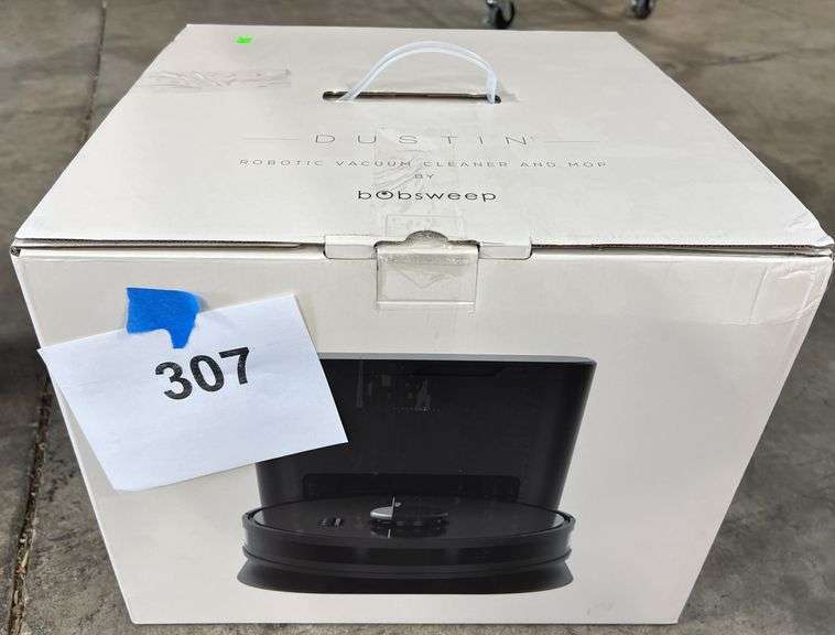 BOBSWEEP DUSTIN ROBOT VACUUM IN BOX - NIGHT - Earl's Auction Company