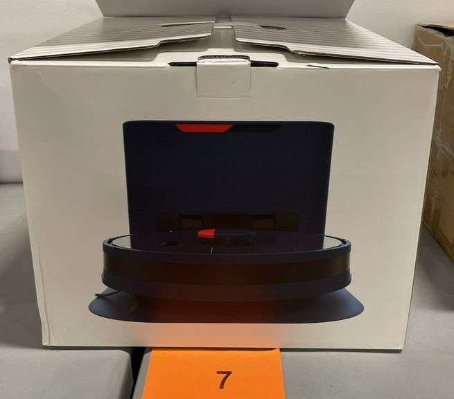 BOBSWEEP DUSTIN ROBOT VACUUM IN BOX - NAVY - Earl's Auction Company
