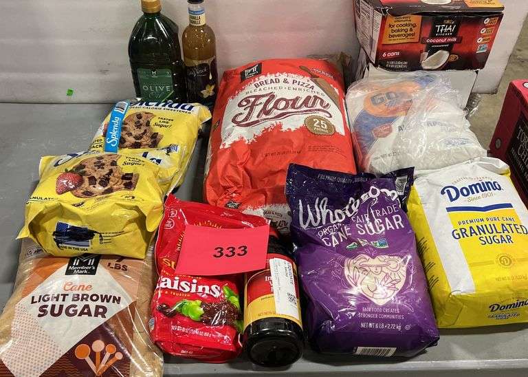 MISC LOT OF FOOD ITEMS - SEE PHOTOS - Earl's Auction Company