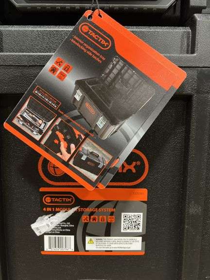 TACTIX MODULAR MOBILE STORAGE SYSTEM - Earl's Auction Company