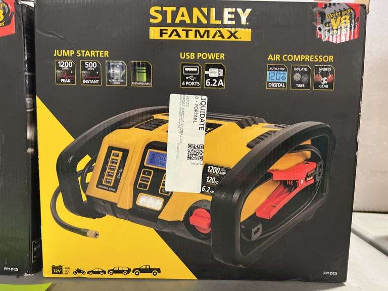 AS IS - (2) STANLEY FATMAX POWER STATIONS IN BOXES - Earl's Auction Company