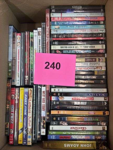 APPROX 50 ASSORTED DVDS - Earl's Auction Company