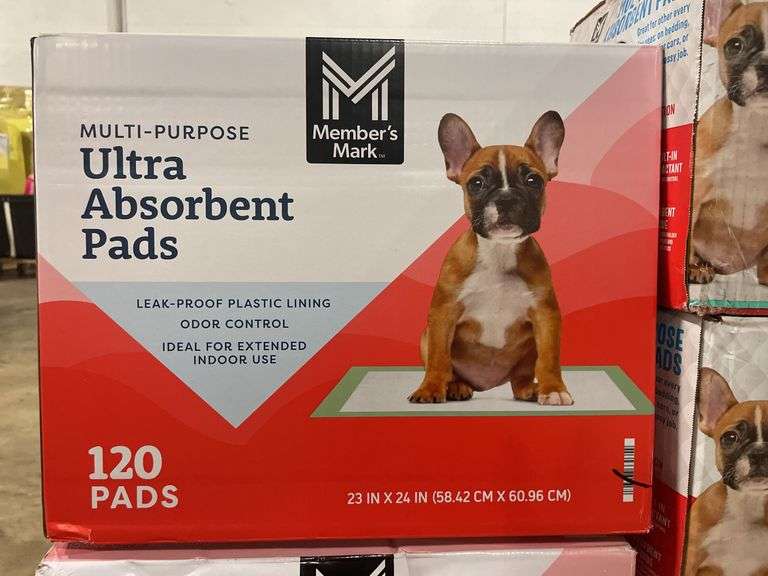 (5) BOXES OF MULTI PURPOSE ABSORBENT PADS - Earl's Auction Company