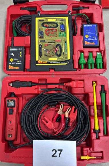 POWER PROBE MASTER COMBO KIT CIRCUIT TESTER IN CASE - Earl's Auction ...