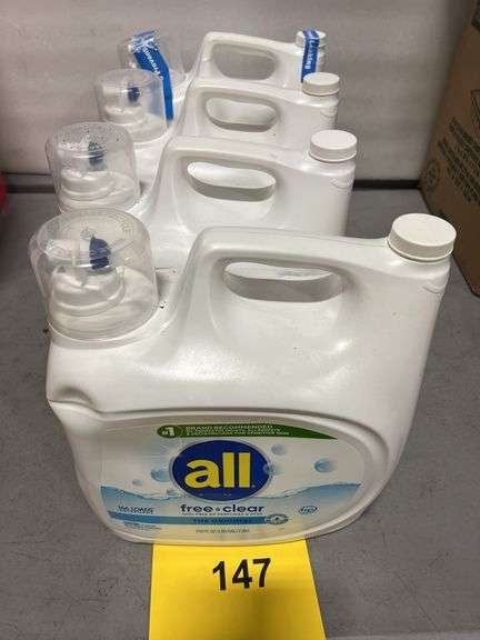 (4) JUGS OF ALL DETERGENT - Earl's Auction Company