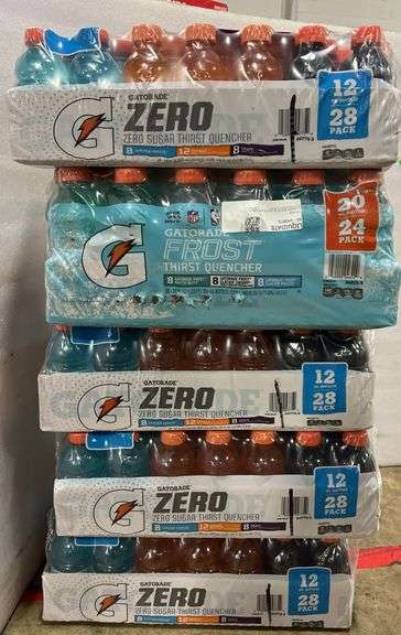 (5) PACKS OF GATORADE - Earl's Auction Company