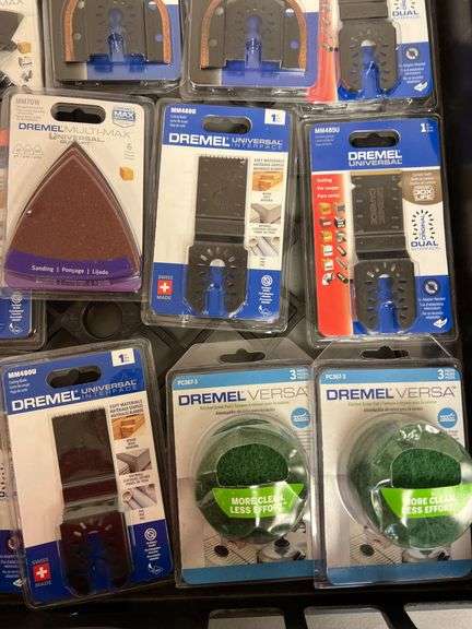MISC LOT OF DREMEL MULTI TOOL ATTACHMENTS - Earl's Auction Company