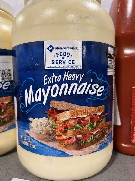 (9) JUGS OF CONDIMENTS - MAYONNAISE & FRANKS RED HOT - Earl's Auction ...