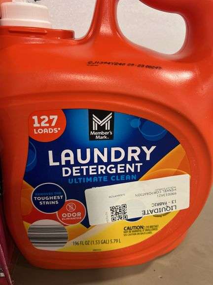 6PC LAUNDRY LOT - DETERGENT, PACS & DRYER SHEETS - Earl's Auction Company