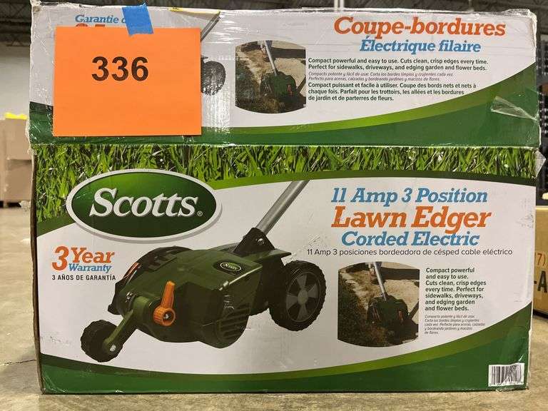 SCOTTS II AMP 3 POSITION CORDED ELECTRIC LAWN EDGER IN BOX - Earl's ...