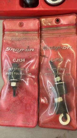 SNAP-ON HARMONIC BALANCER PULLER SET W/ SNAP-ON PIN PULLERS & MAC SLIDE ...