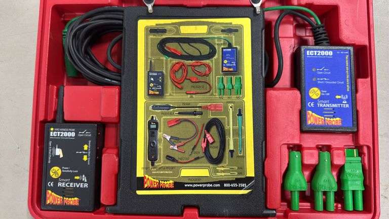 POWER PROBE MASTER COMBO KIT CIRCUIT TESTER IN CASE - Earl's Auction ...