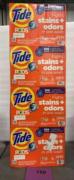 (4) BOXES OF TIDE PODS - Earl's Auction Company