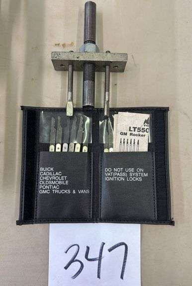 MAC TOOLS LOCK PICK TOOLS & STEERING COLUMN SPRING COMPRESSOR - Earl's ...