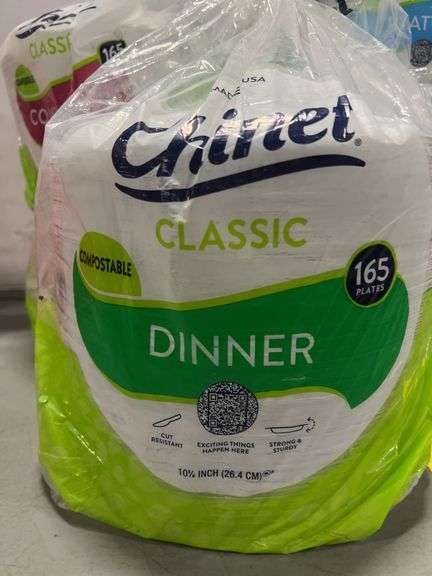 (6) PACKS OF CHINET PAPER PLATES - Earl's Auction Company