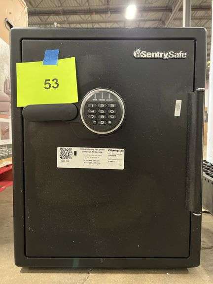 SENTRYSAFE FIRE SAFE - BLACK - Earl's Auction Company