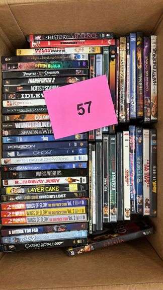 APPROX 50 ASSORTED DVDS - Earl's Auction Company