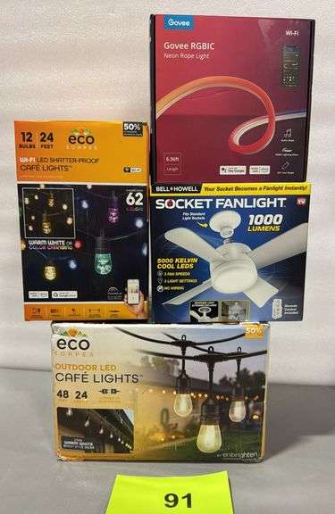 MISC LOT OF LIGHTING - SEE PHOTOS - Earl's Auction Company