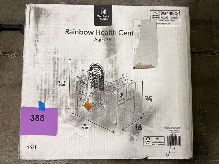 KIDS RAINBOW HEALTH CENTER IN BOX - Earl's Auction Company