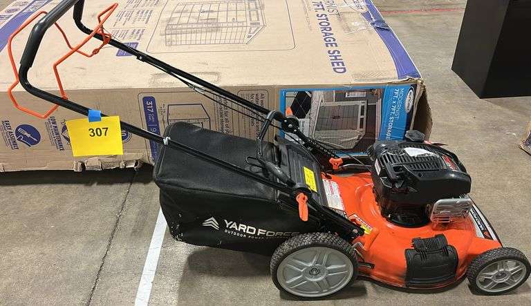 AS IS - YARDFORCE EXI625 PUSH MOWER - Earl's Auction Company