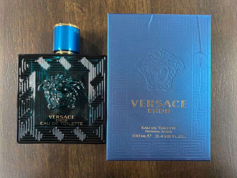 VERSACE EROS 100ML COLOGNE W/ BOX - Earl's Auction Company