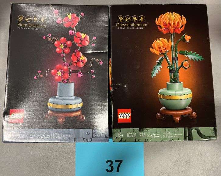 NEW LEGO BOTANICAL PLUM BLOSSOM & CHRYSANTHEMUM SETS IN BOXES - Earl's ...